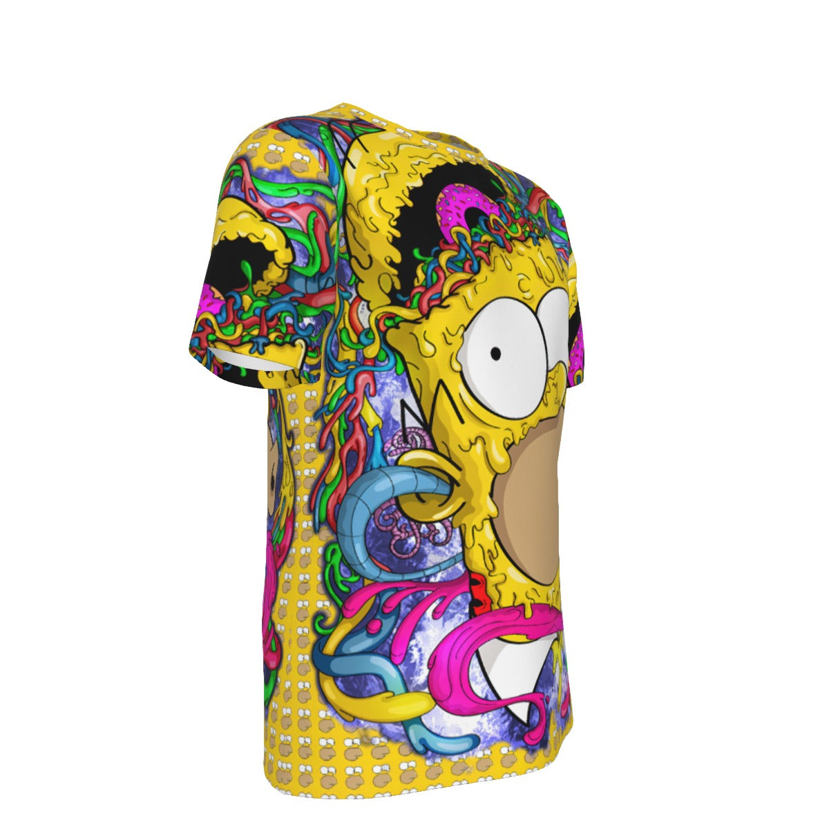 Mind Blown Homer Psychedelic 100% Cotton Psychedelic T-Shirt – Kesey Art