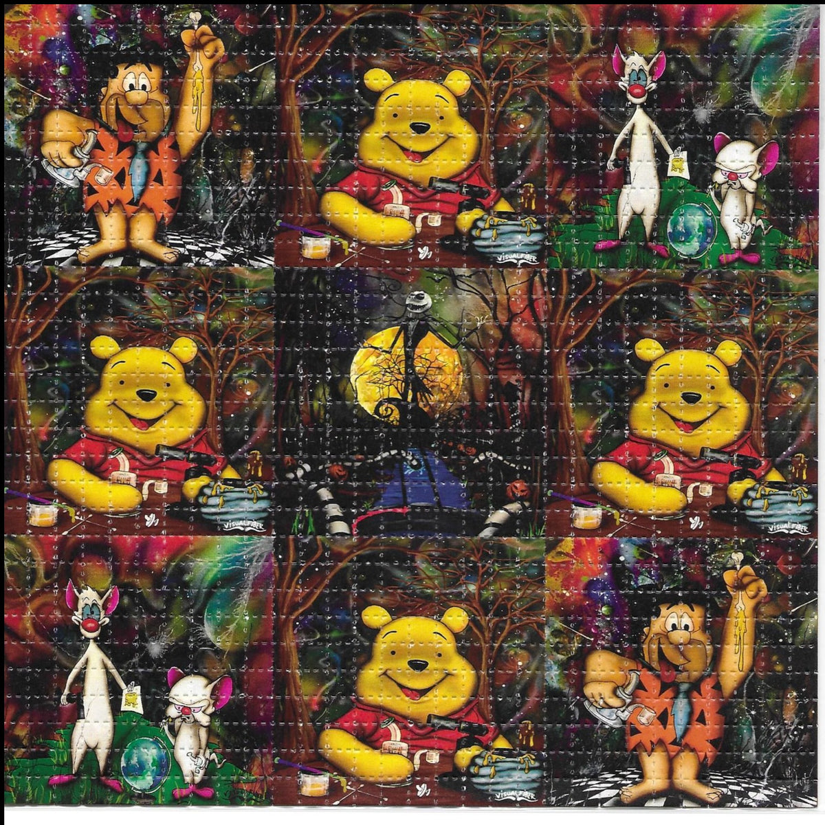 Honey by Visual Fiber BLOTTER ART acid free perforated lsd paper ...