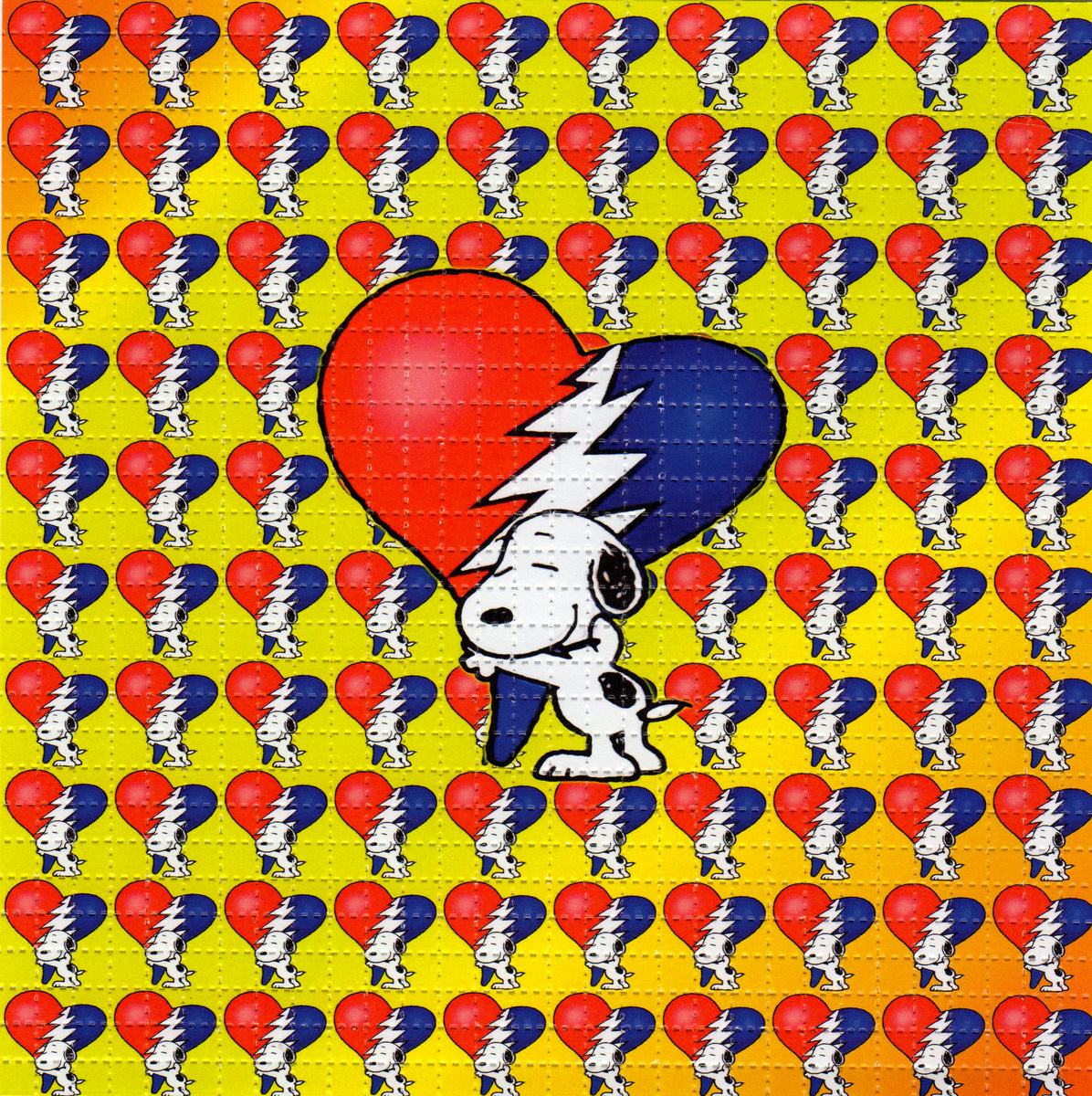 Grateful Hearts BLOTTER ART acid free perforated lsd paper – Kesey Art