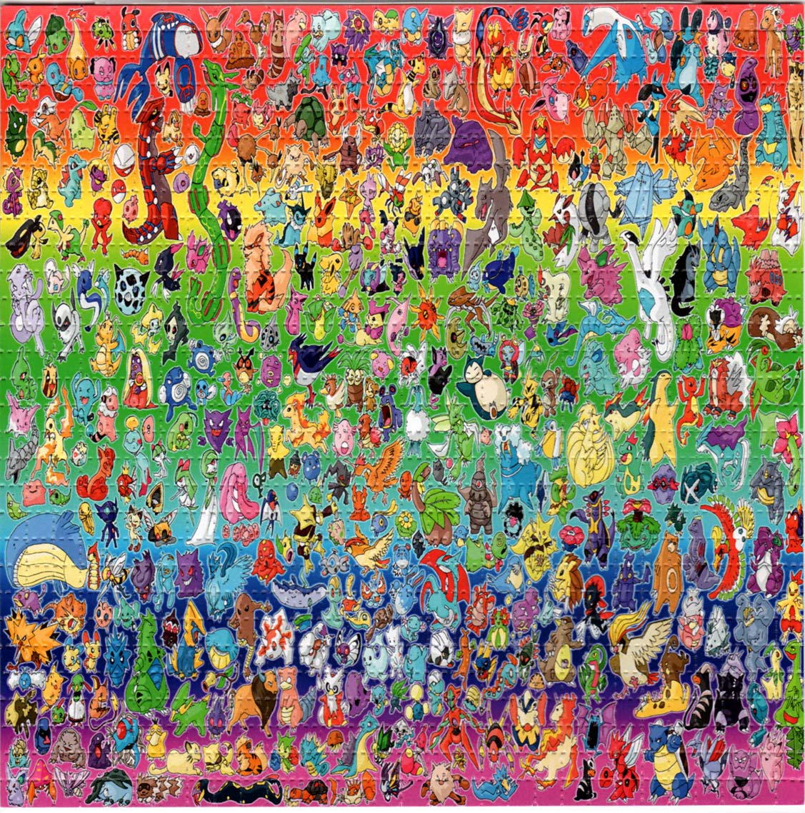 All Pocket Monsters BLOTTER ART acid free perforated lsd paper – Kesey Art